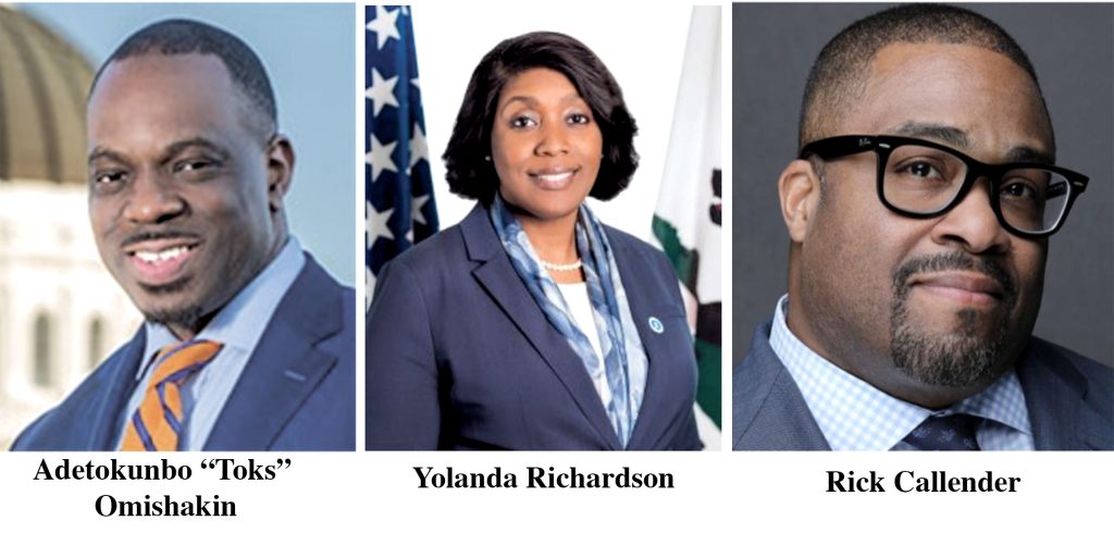 Three African Americans Step Into Top California Leadership Roles ...