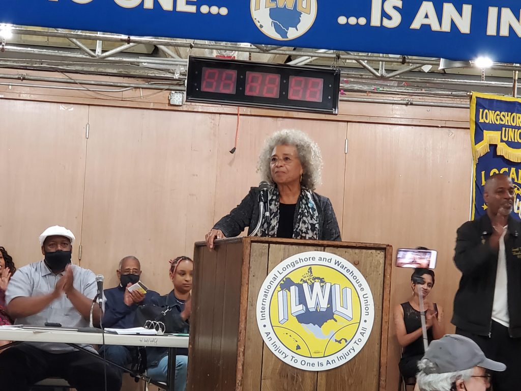 ILWU Local 10 Honors Angela Davis on Juneteenth | Post News Group
