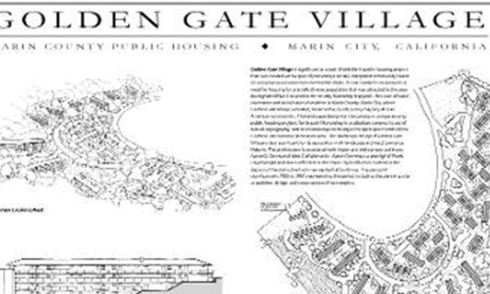 Drawings of Golden Gate Village Win 2021 Landscape Architecture Competition | | Post News Group