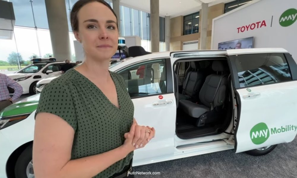 Sienna Autonomous Vehicle Toyota May Mobility HQ Confidential | Post ...