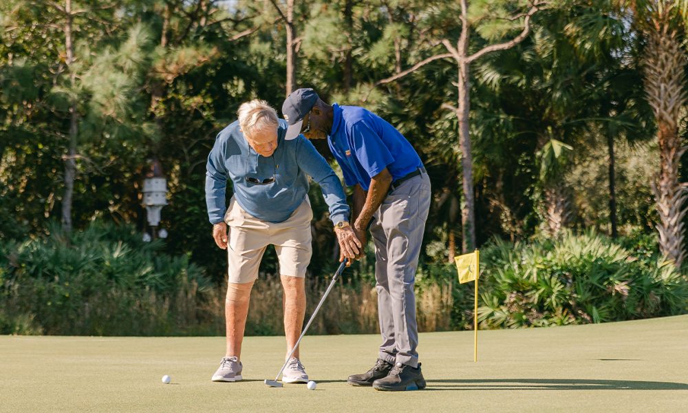 Jack Nicklaus Once Again Surprises Military Veterans with a Golf Lesson ...