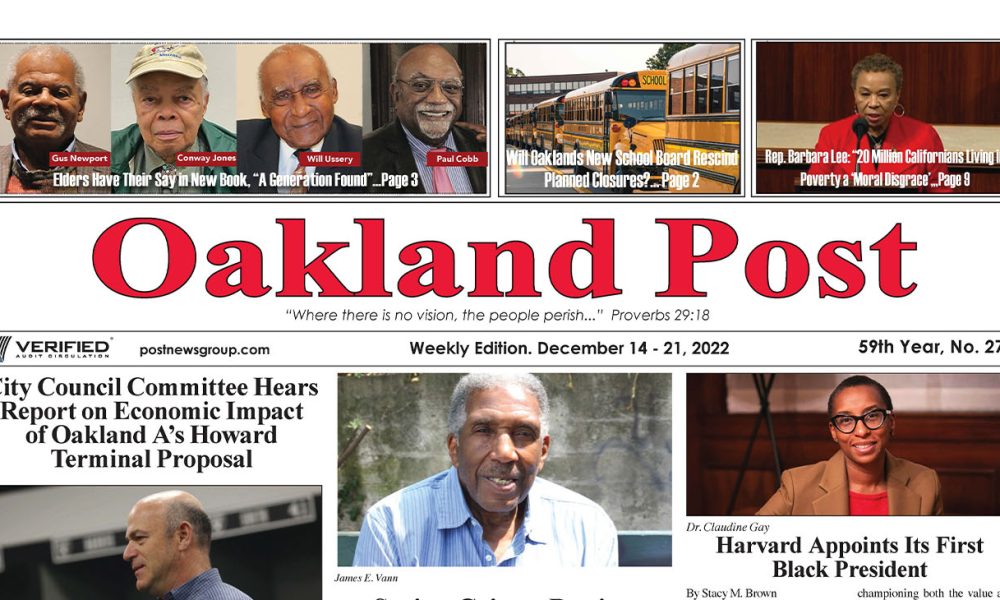 Oakland Post: Week of December 14 – 21, 2022 | | Post News Group