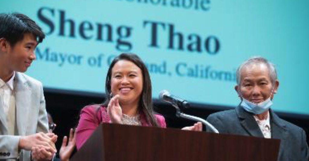 Sheng Thao Sworn in as New Mayor of Oakland, Pledges New Direction for ...