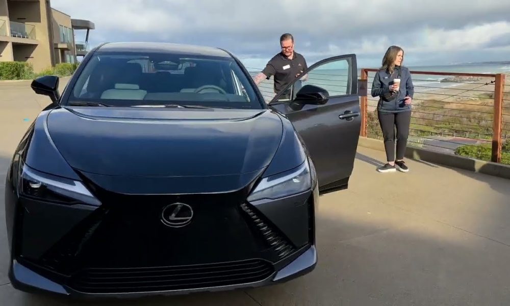 2023 Lexus RZ450e Walkaround by Executives | Post News Group