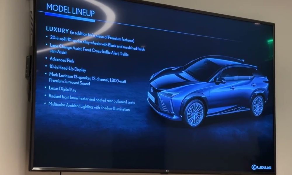 What’s A Yoke Doing In A Car 2023 Lexus RZ450e Electric Steer-by-Wire | Post News Group