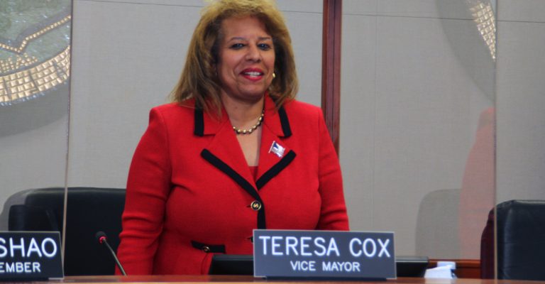 Fremont City promoted District 6 Councilmember Teresa Cox to the role ...