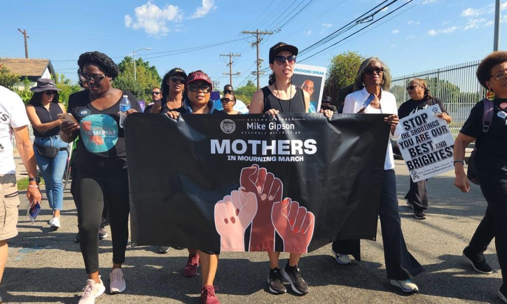 Mothers in Mourning: Moms, Allies Protest Gun Violence in California ...