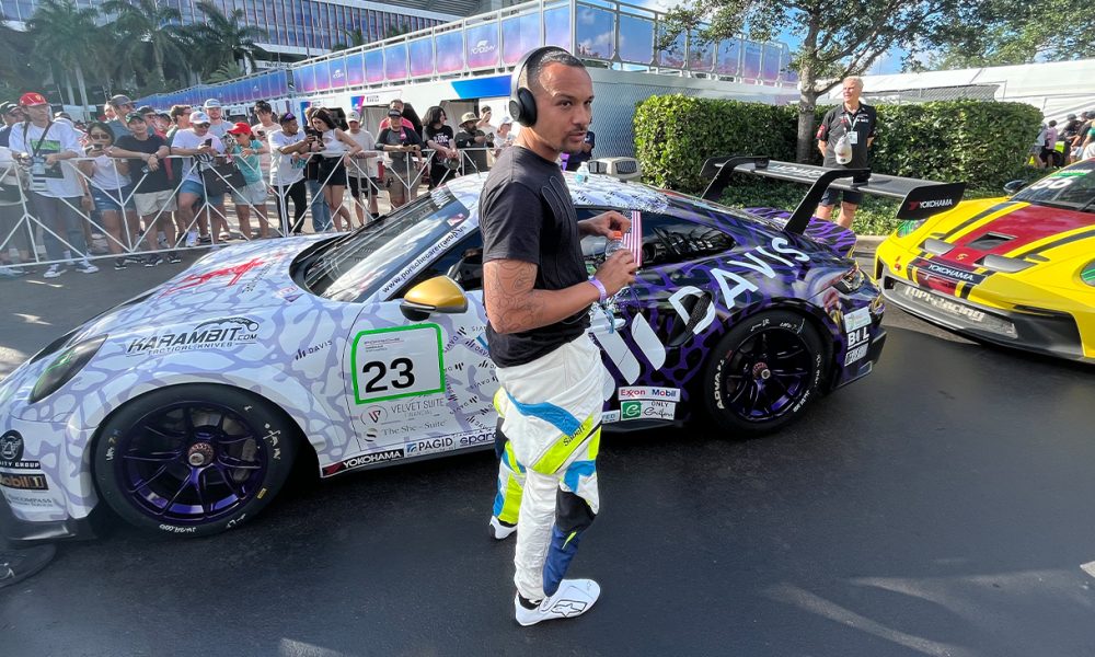First Black Racer in Porsche Carrera Cup Competes at Formula One Miami ...