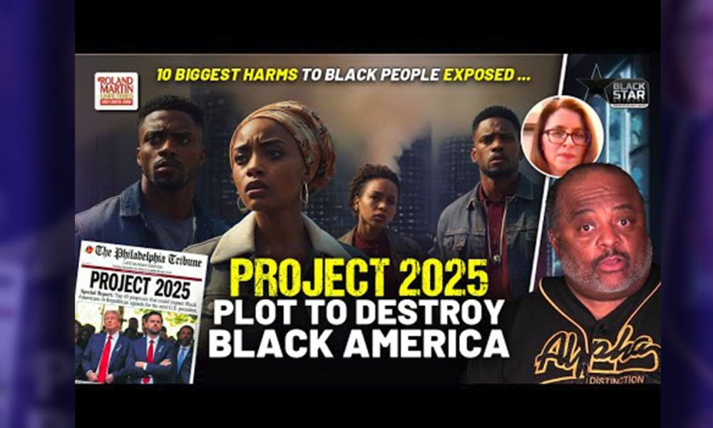 Black Press, NAACP, and Lawmakers Warned America—Now Trump’s Project ...