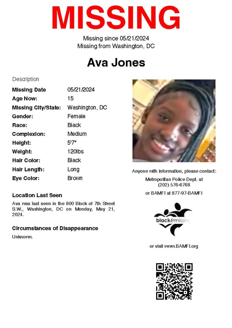 BLACK & MISSING: Ava Jones | Post News Group