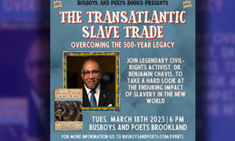 Dr. Benjamin F. Chavis to Discuss Slavery’s Enduring Impact at Busboys ...