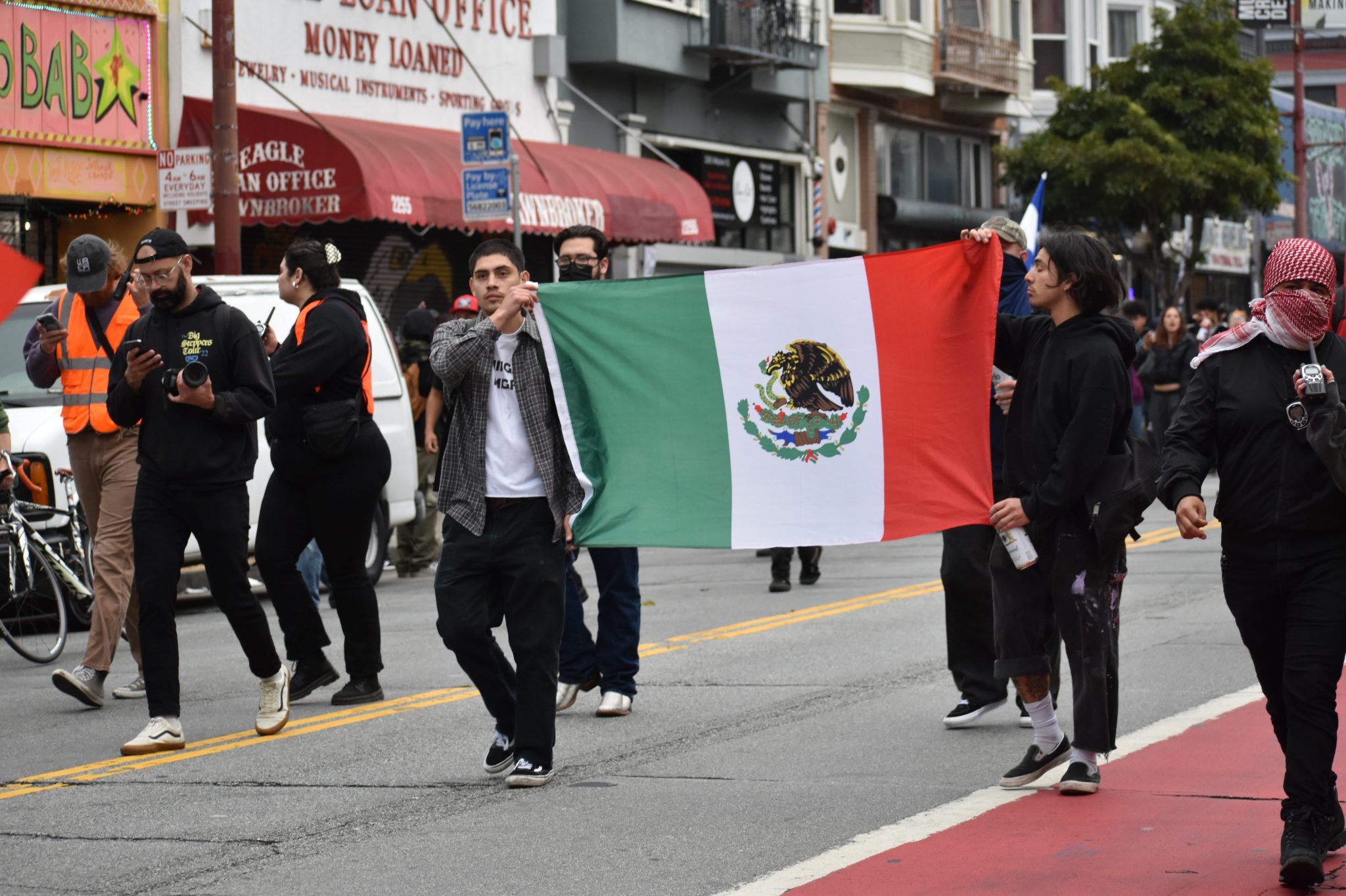 LA to the Bay: Thousands Protest in Mission District Against ...